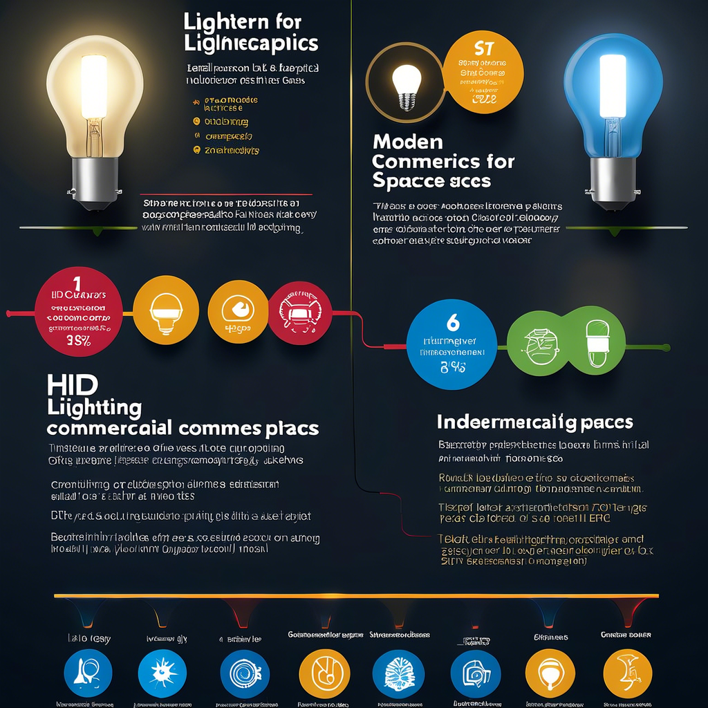 LED vs Fluorescent vs HID for Commercial Spaces| Halcon Lighting